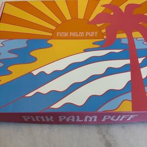 Pink Palm Puff - Poshmark